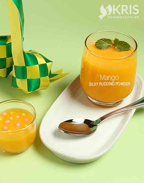 bubuk pudding mango Silky pudding kemasan 650 gr - KRIS POWDER SUPPLIER