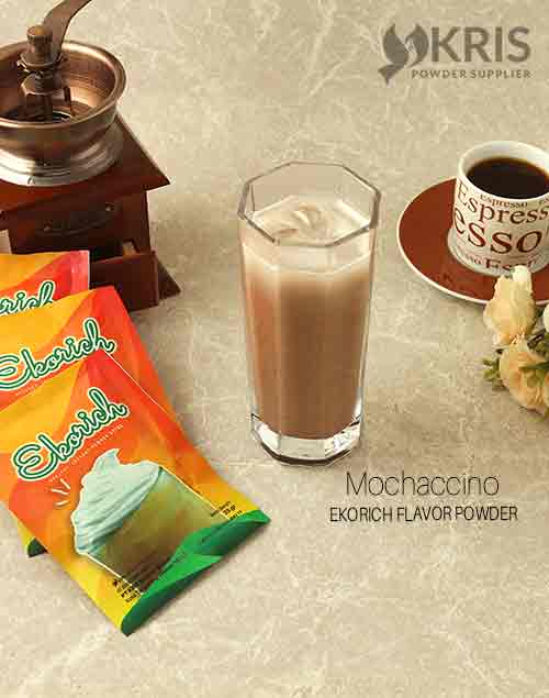 Bubuk Minuman - EKORICH Mochaccino Sachet 25 gr - KRIS POWDER SUPPLIER