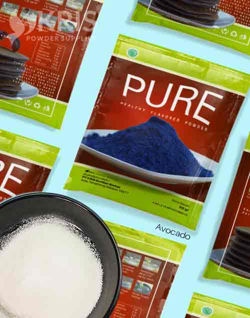 Bubuk perisa makanan avocado pure kemasan 50 gr - KRIS POWDER SUPPLIER