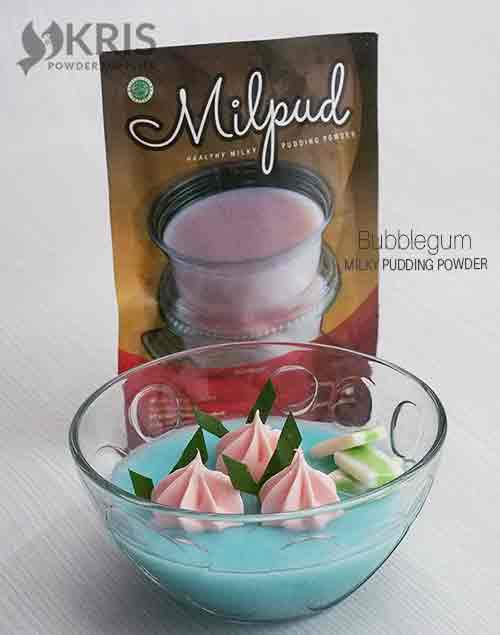 bubuk pudding bubblegum Milky pudding kemasan 75 gr - KRIS POWDER SUPPLIER