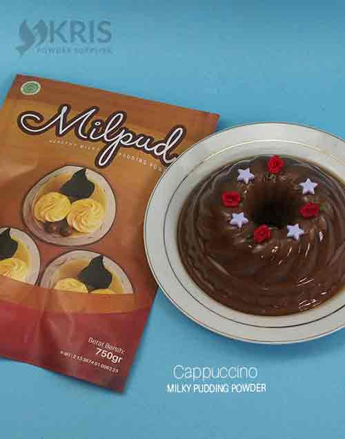 Bubuk pudding cappuccino milky pudding kemasan 750 gr - KRIS POWDER ...