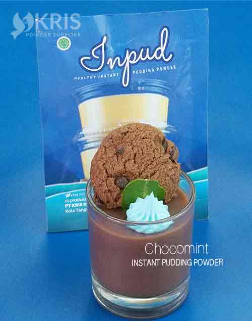 Bubuk pudding greentea instant pudding kemasan 45 gr - KRIS POWDER SUPPLIER