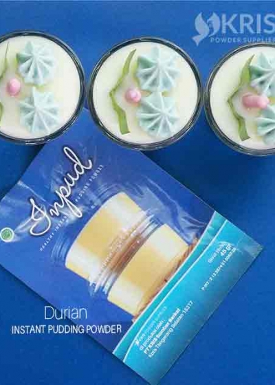 Bubuk pudding durian instant pudding kemasan 45 gr - KRIS POWDER SUPPLIER