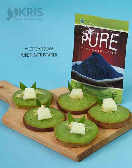 Bubuk perisa makanan honeydew pure kemasan 50 gr - KRIS POWDER SUPPLIER