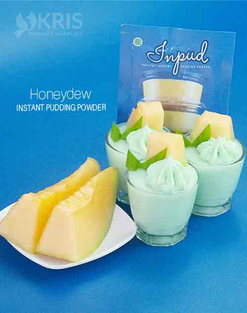 Bubuk pudding honeydew instant pudding kemasan 45 gr - KRIS POWDER SUPPLIER