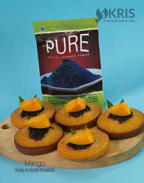 Bubuk perisa makanan mango pure kemasan 50 gr - KRIS POWDER SUPPLIER
