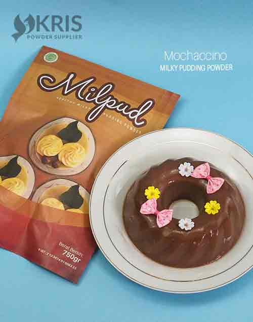Bubuk pudding mochaccino milky pudding kemasan 750 gr - KRIS POWDER ...