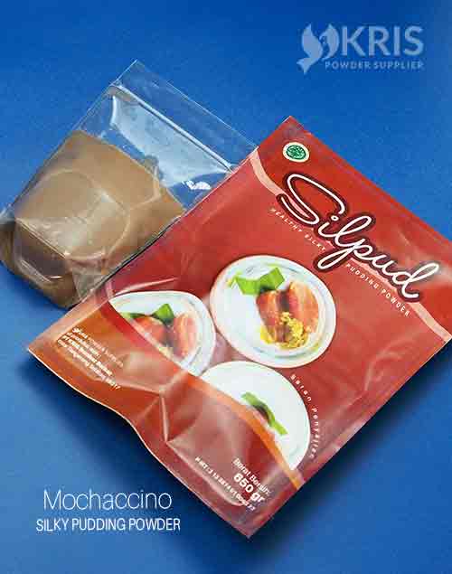 bubuk pudding mochaccino Silky pudding kemasan 650 gr - KRIS POWDER ...