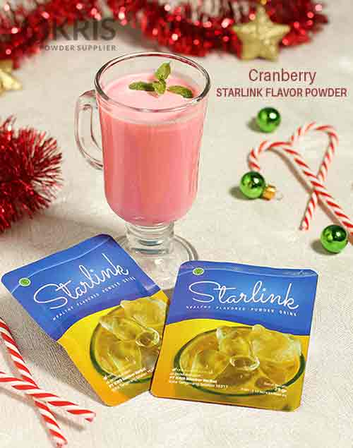 Bubuk minuman Peppermint Starlink kemasan 25 gr - Tangerang