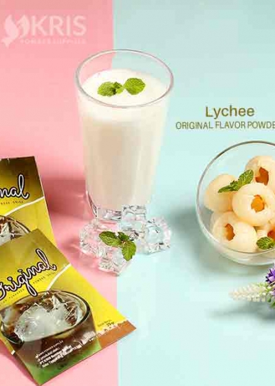 Bubuk Minuman - ORIGINAL Lychee Sachet 25 gr - KRIS POWDER SUPPLIER