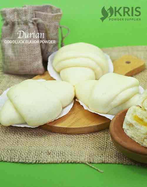 Bubuk perisa makanan durian Goodluck kemasan 200 gr - KRIS POWDER SUPPLIER