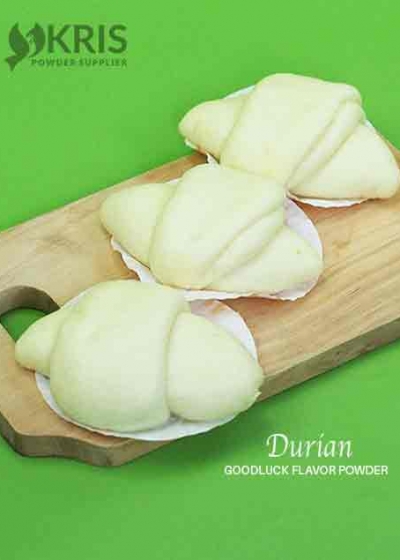 Bubuk perisa makanan Durian goodluck kemasan 400 gr - KRIS POWDER SUPPLIER