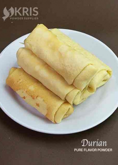 Bubuk perisa makanan durian pure kemasan 1000 gr - KRIS POWDER SUPPLIER