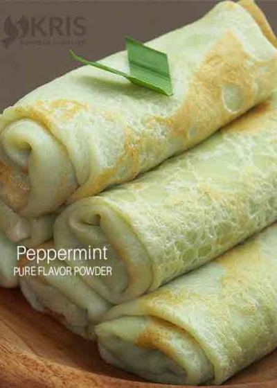 Bubuk perisa makanan peppermint pure kemasan 1000 gr - KRIS POWDER SUPPLIER