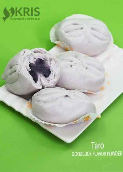 Bubuk perisa makanan taro goodluck kemasan 400 gr - KRIS POWDER SUPPLIER