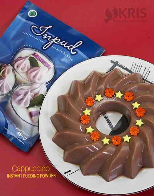 Bubuk pudding cappuccino instant pudding kemasan 450 gr - KRIS POWDER ...