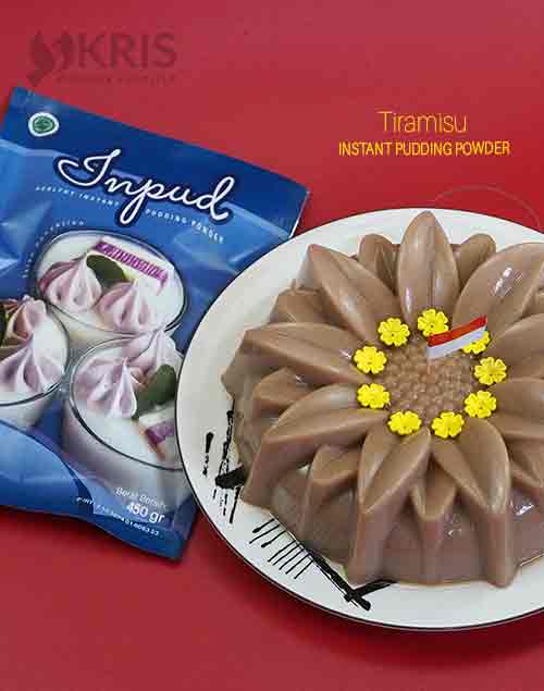 Bubuk pudding tiramisu instant pudding kemasan 450 gr - KRIS POWDER ...